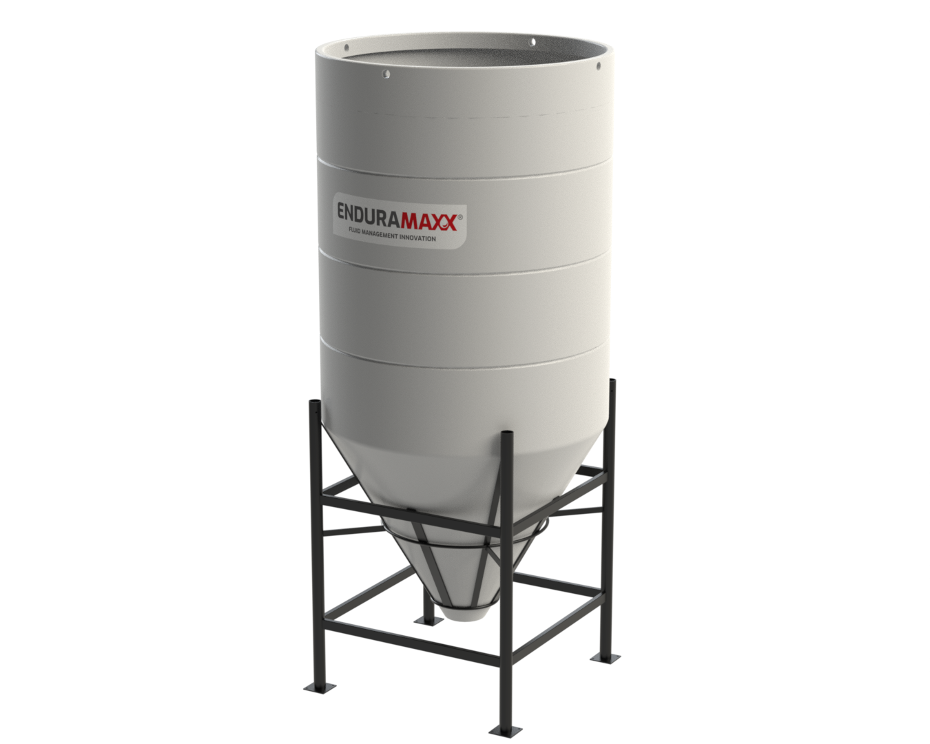 3,150 Litre 60° Open Top Cone Tank – MJP Supplies