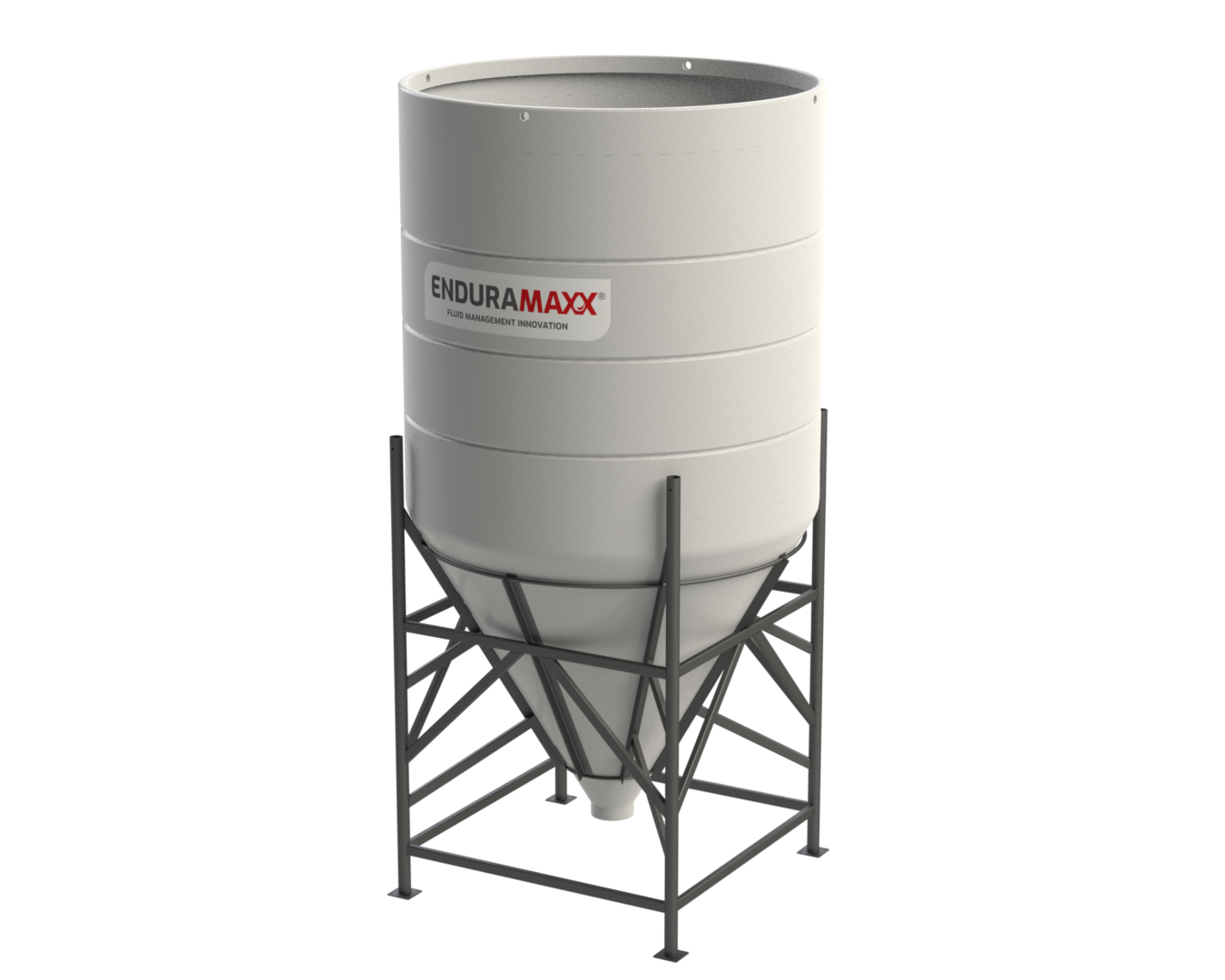 7,000 Litre 60° Open Top Cone Tank – MJP Supplies