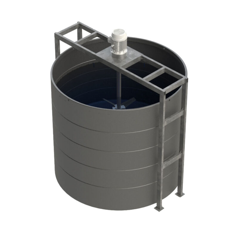 Floor Mounted Mixer Support – Open Top Vertical Tanks – MJP Supplies