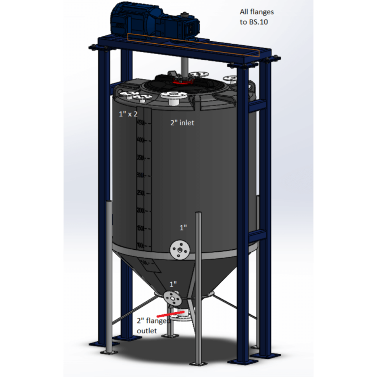 CIP Clean-In-Place Tank – MJP Supplies