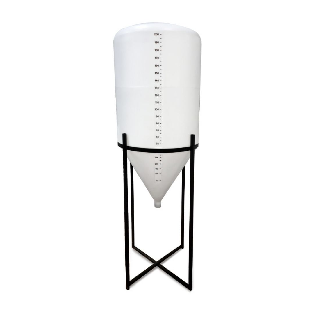 200 Litre 60° Closed Top Cone Tank – MJP Supplies